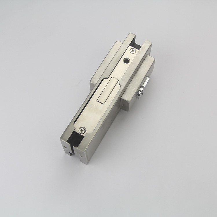 Stainless Steel 304 Frameless Glass Door Lock without Handle for Glass ...