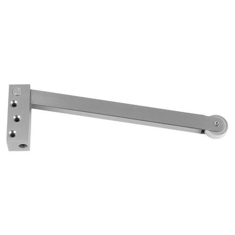 Roller Arm Double Rebated Door Selector - Satin Stainless Steel 180mm ...