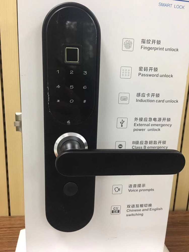 Fingerprint Digital Door Lock Keyless Touchpad Security 2pcs of ...
